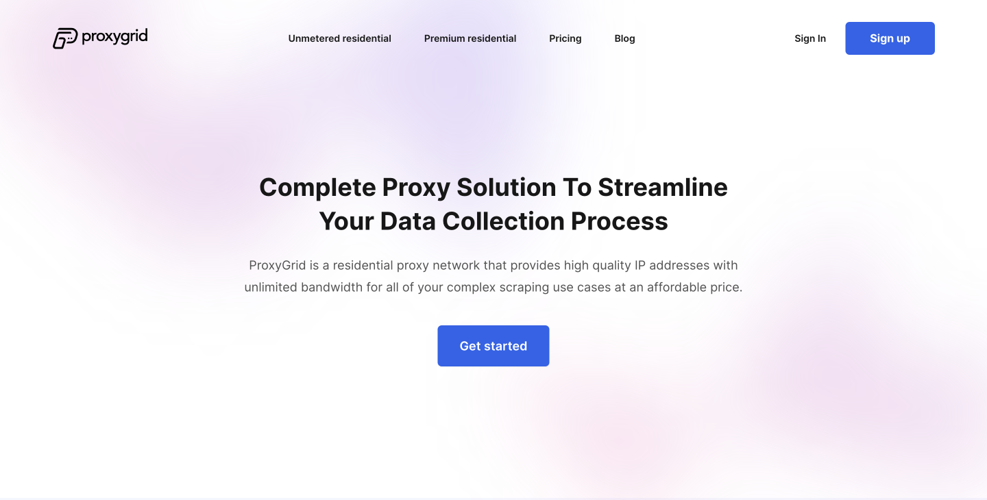 Premium Residential Proxies | 10M+ IPs - ProxyGrid